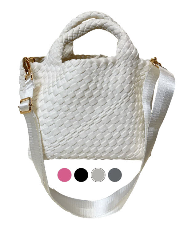 Ahdorned Linda Woven Velour Tote — ShopTheAddison