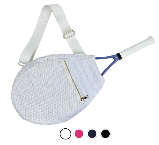 Piper Quilted Puffer Tennis Racket Cover — ShopTheAddison