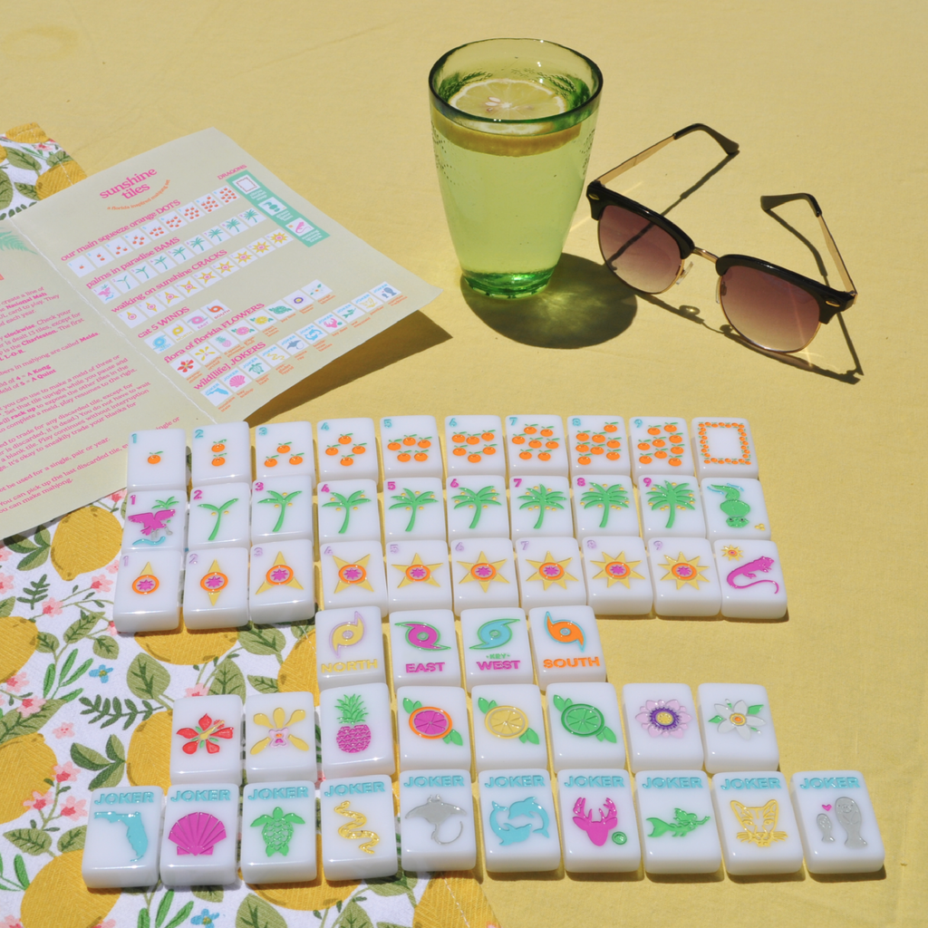 Sunshine Tiles- A Florida Inspired Mahjong Set — ShopTheAddison