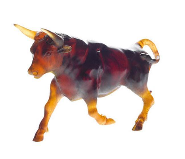 Daum Crystal Bull — ShopTheAddison