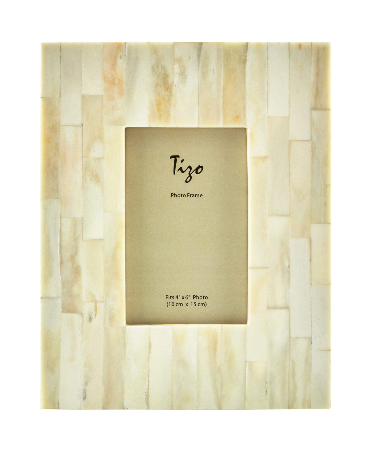Tizo 5x7 Bone Frame - White — ShopTheAddison